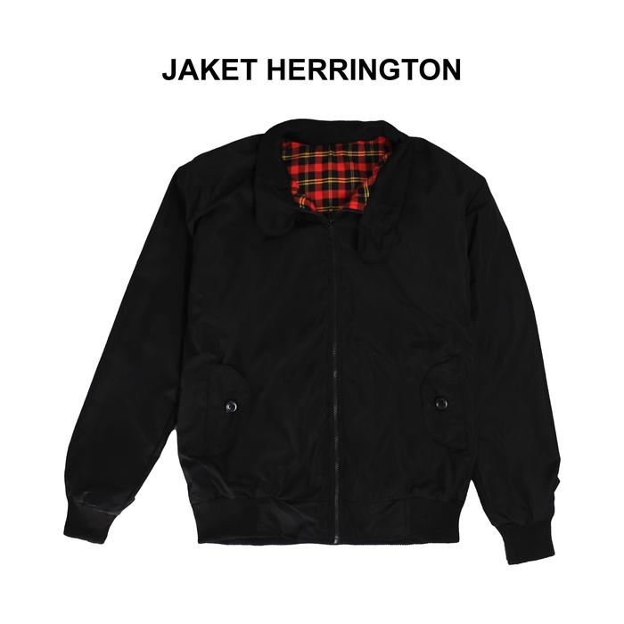 Jual Jaket Bomber Harrington sablon custom satuan - Polos, M - Jakarta ...