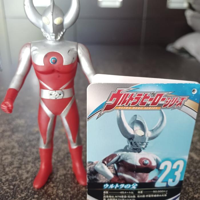 Jual Bandai ultraman hero 23 TARO FATHER. Lengkap dengan tag. original ...