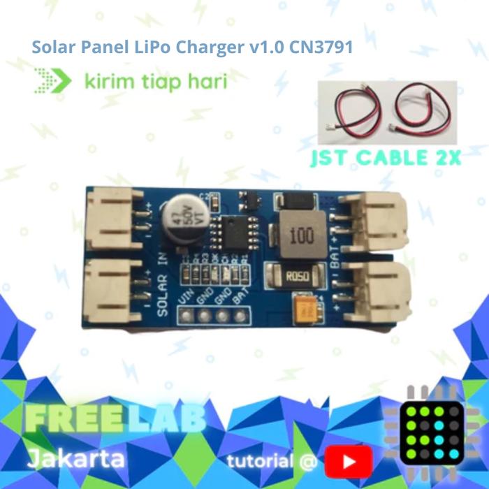 Jual Solar Panel LiPo Charger v1.0 USB Charger Super Mini IoTMCU ...