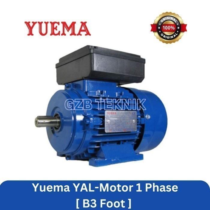 Jual Dinamo Electric Motor YUEMA 5.5KW 7.5HP 1Phase 220V/240V 4P 1500 RPM 50HZ B3 Foot - Jakarta ...