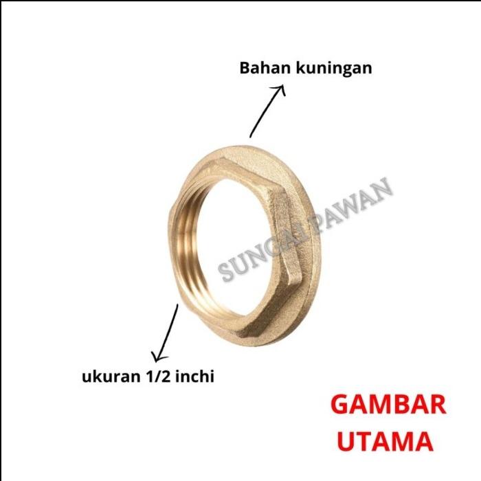 Jual vlock vlok ring mur gearbox mesin cuci drat ulir 1/2 in inchi ...