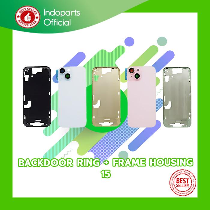 Jual KACA BACKDOOR BACKGLASS MAGNET + RING KAMERA / FRAME HOUSING 15 ...