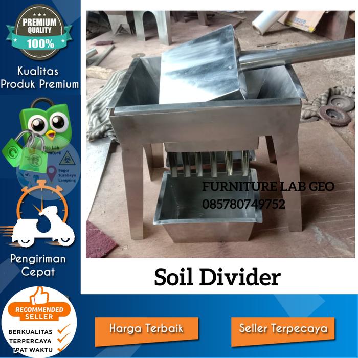 Jual "Soil Divider Pembagi Sampel Tanah untuk Penelitian yang Akurat ...