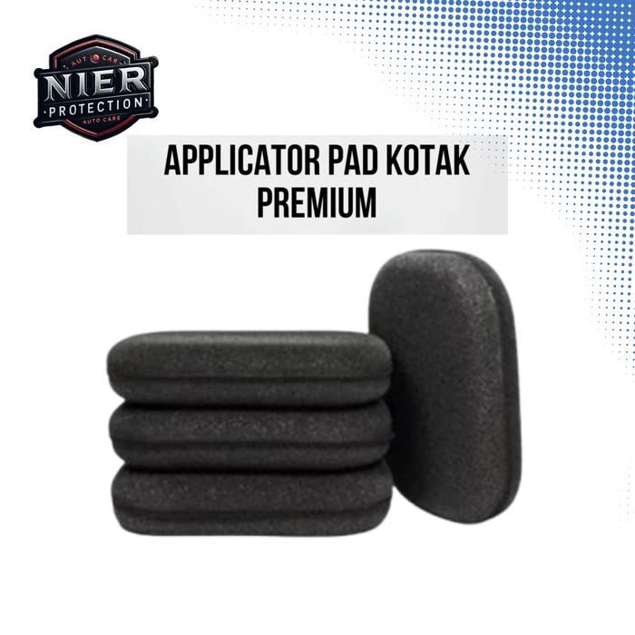 Jual Spons Sponge Poles Semir Mobil Motor Aplikator Wax Pads Abu Kotak ...