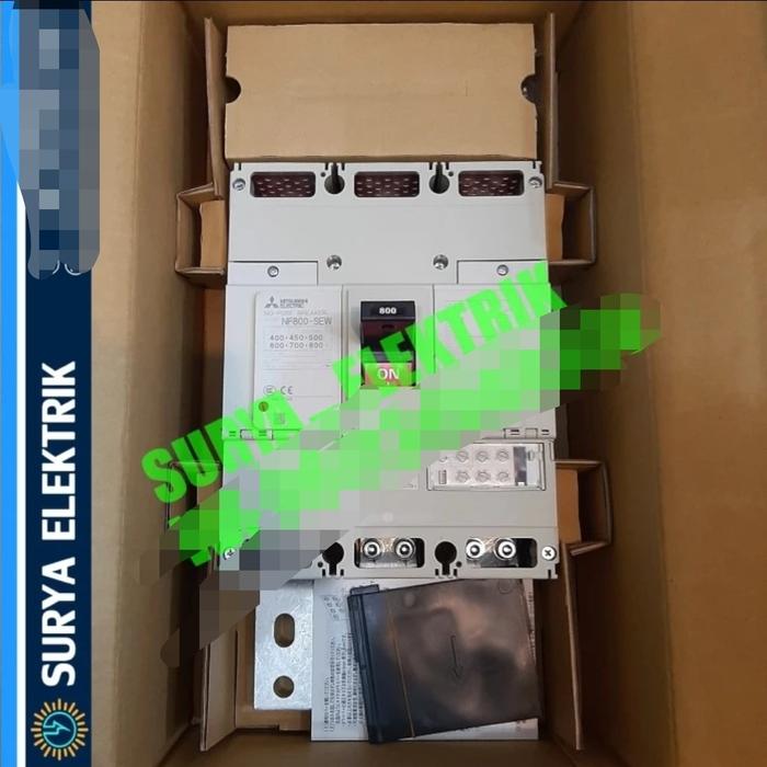 Jual MCCB NFB BREAKER MITSUBISHI NF 800 SEW NF800-SEW 800A 800 A Amper 3P - Jakarta Pusat ...
