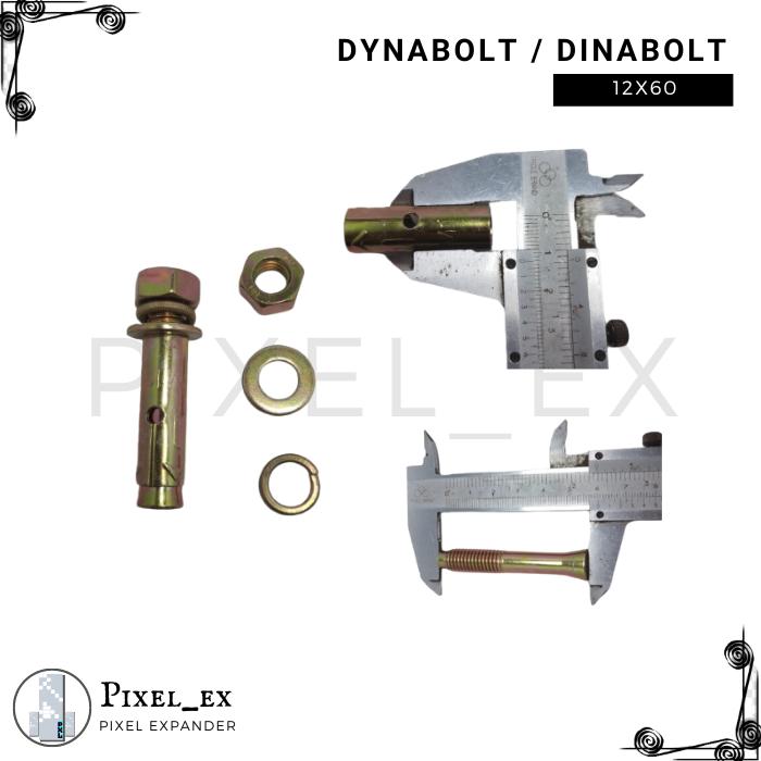 Promo Dinabolt Dynabolt M8 M10 M12 M14 M16 M20 8x60 s/d 20x180 Expander ...