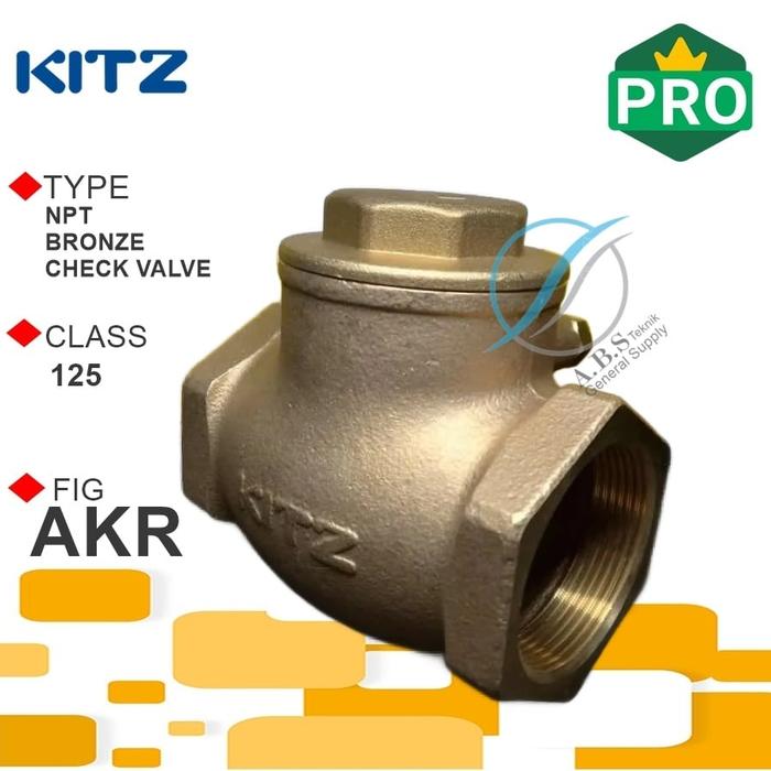 Jual check Valve 1 1/2 kitz original - Jakarta Pusat - ABS Teknik ...