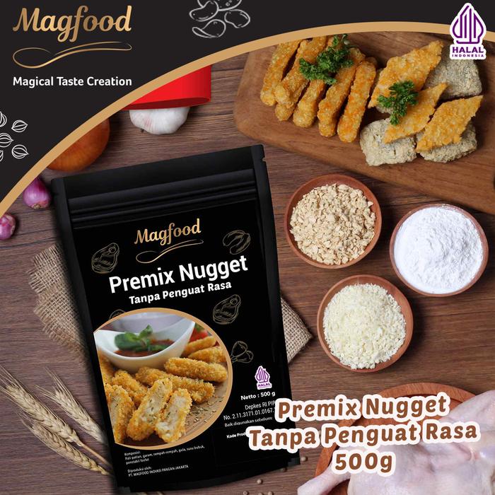 Jual Magfood Paket Premix Nugget Tanpa Penguat Rasa 1 KG - Jakarta ...
