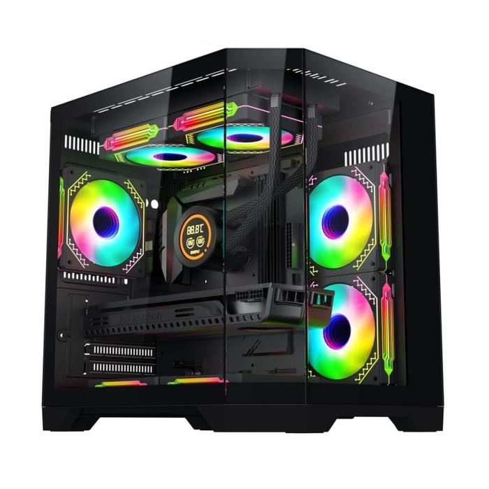 Jual Casing AIGO FT350 M-ATX PC Case - BLACK - Jakarta Pusat - toko ...