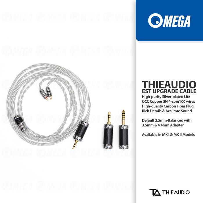 Jual THIEAUDIO EST 5N Silver-plated OCC Copper Litz Upgrade IEM Cable ...