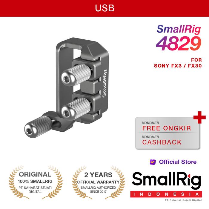 Jual SmallRig USB-C&MULTI Cable Clamp for Sony FX3 / FX30 HawkLock ...