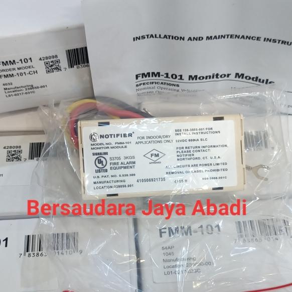 Jual Mini Monitor Module Notifier FMM-101 Notifier / FMM-101 - Jakarta ...