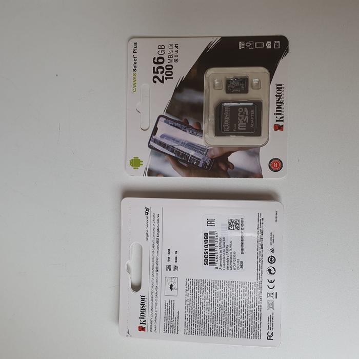 Jual Kingston Canvas Select Plus Class 10 microSD Card 8 16 32 64 128 ...