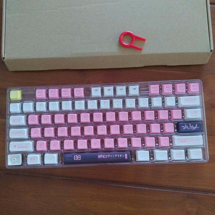 Jual Keycaps Keycap XDA PROFILE EVA Evangelion 08 PBT Dyesub dye sub - Kota Semarang - Black & W ...