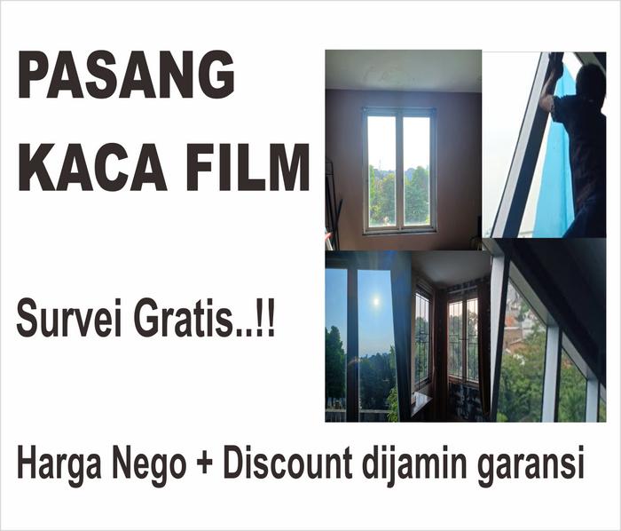 Jual Kaca Film Bekasi Sekaligus Pasang Kaca Film Ribenkaca Film Cerinkaca Film Sandblast