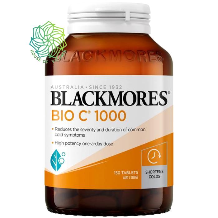 Jual Blackmores Bio C 1000 mg 150 Tablet Vitamin C 1000mg Tablets ...