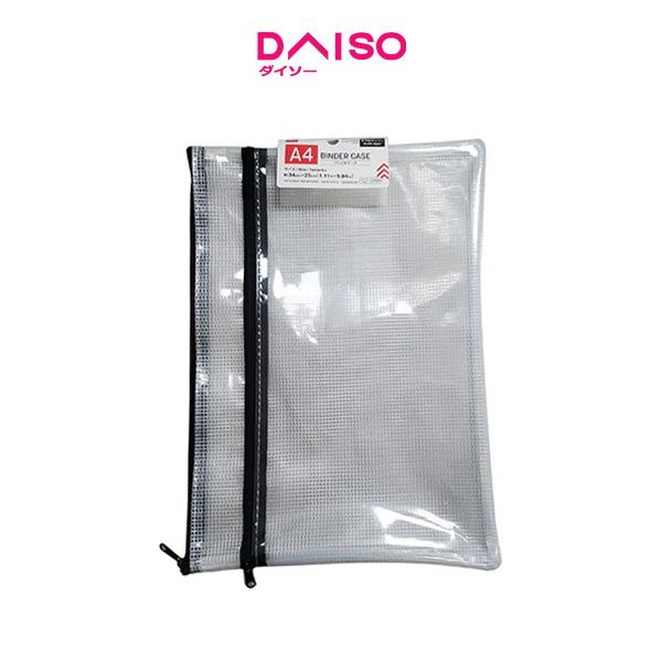 Jual Daiso Binder Case -Double Zipper - A4- - Jakarta Selatan - DAISO ...