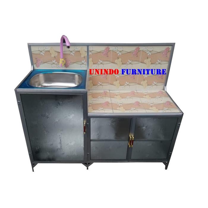 Jual RAK PIRING MINIMALIS RAK RUANG MAKAN LEMARI DAPUR RAK KOMOR 2 ...