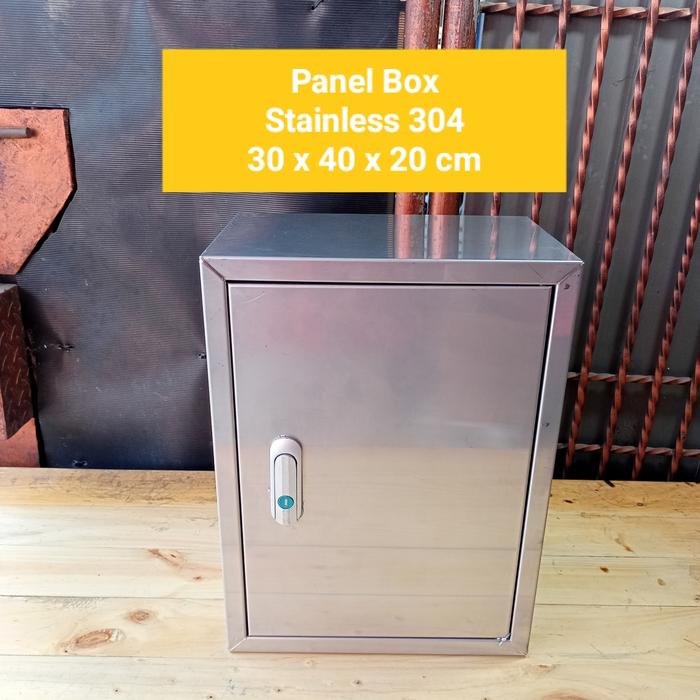 Jual Box Panel Listrik Indoor Stainless 30 x 40 x 20 cm / Panel Box ...