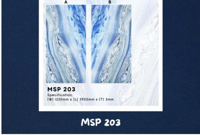 Promo (LAIV) PVC UV Marble Sheet PVC Board Panel Dinding Marmer ...