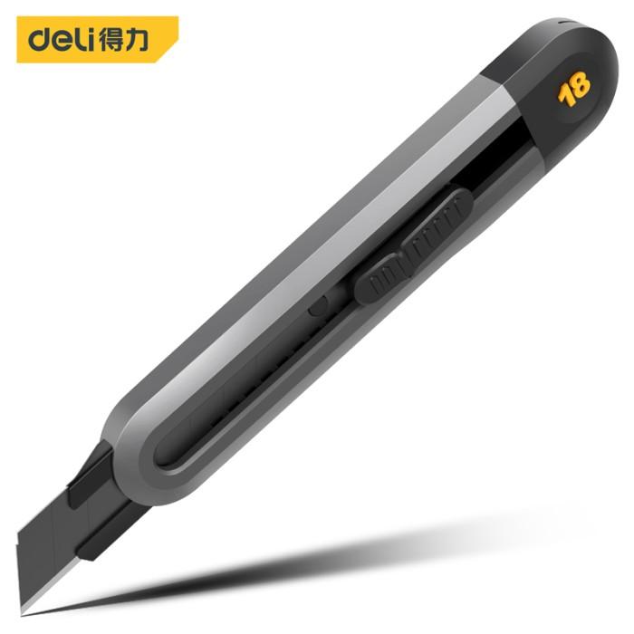 Promo Deli Tools Cutter 18mm SK5 Alat Perkakas HT400X - Abu-abu - Kab ...