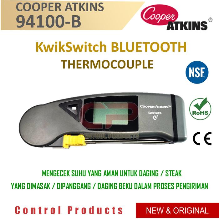 Jual Cooper atkins 94100 Bluetooth thermocouple mengukur suhu tingkat ...