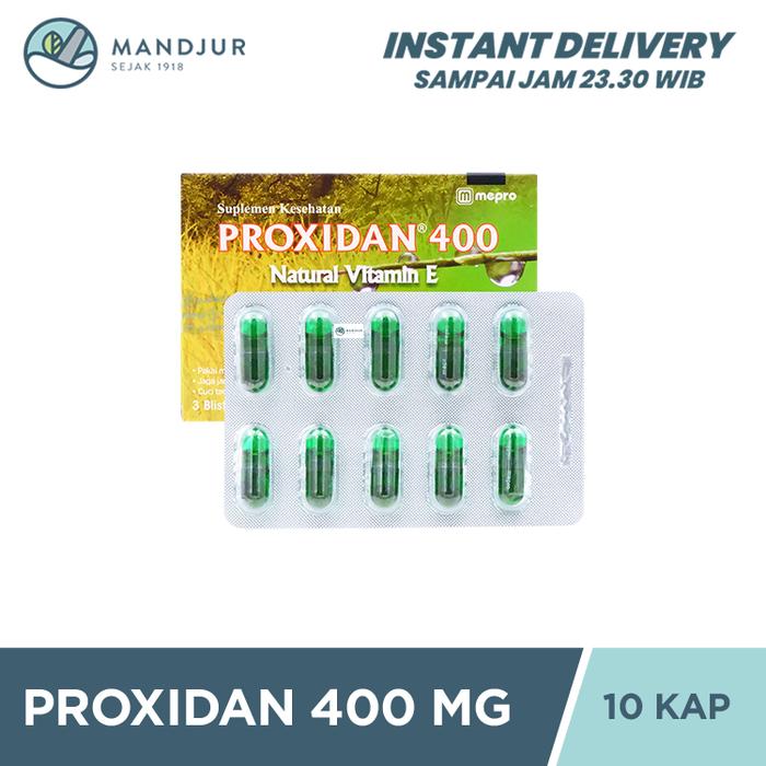 Jual Proxidan 400 Mg 10 Kapsul - Suplementasi Vitamin E - Jakarta Pusat ...