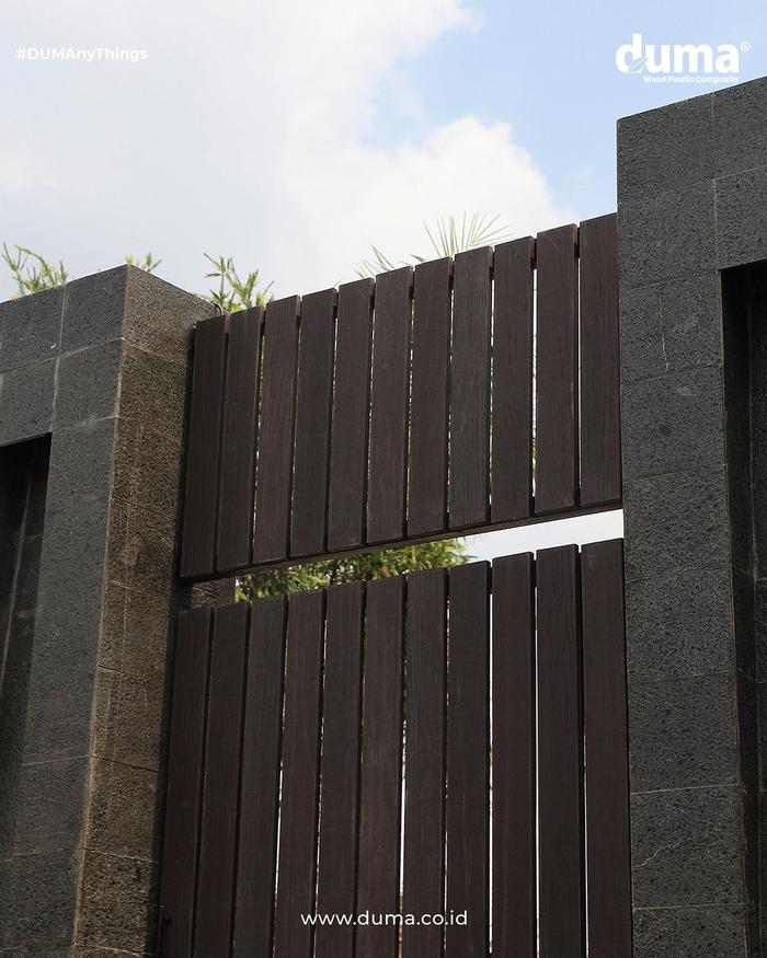 Jual DUMA XTC SOLID PANEL PAGAR PARA-PARA BANGKU DEKORATIF - EBONY 4M ...