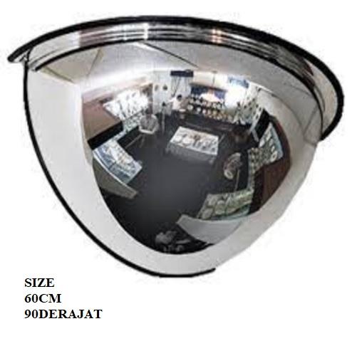 Jual dome quarter mirror corner convex security,cermin Persimpangan ...