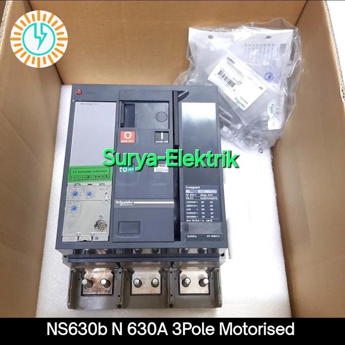 Jual Schneider MCCB NS 630 NS630b N NS630BN NS630 BN 630A Electric ...