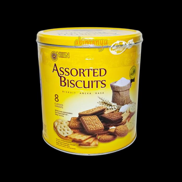 Jual biskuit khong guan nissin monde kemasan kaleng - YELOW 650gr ...