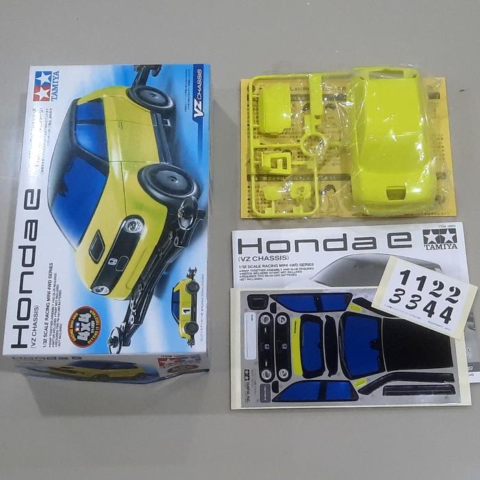 Jual Body Honda E VZ Chassis + Decal + Dus Manual Book Ori Tamiya ...