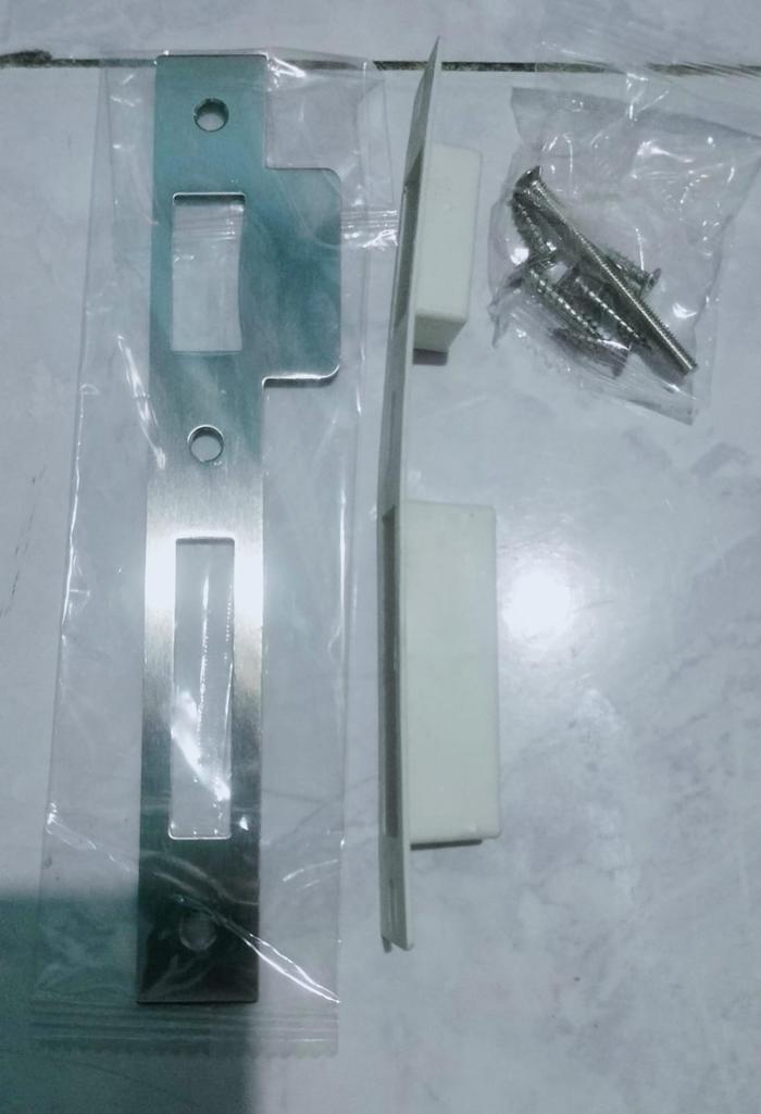 Jual Strike Plate Dekkson / Plat Body Rumah Kunci Mortise Lock Dekkson ...