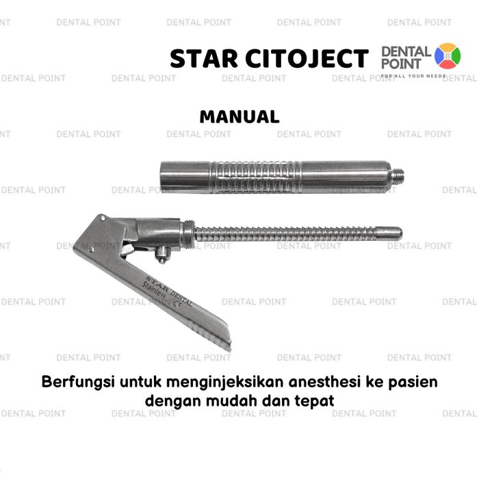 Jual Star Dental Citoject Syringe/Citoject Syringe - Dental Instrument ...