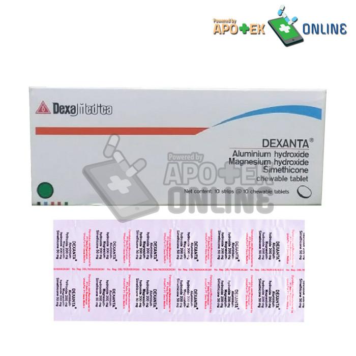 Jual DEXANTA 1 STRIP BOX ISI 10 STR - Jakarta Barat - Apotek Hiro ...