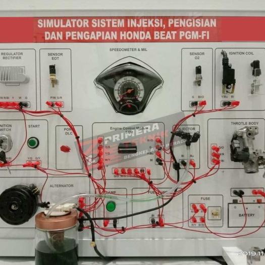 Jual 1 Trainer Sistem Injeksi Honda Beat 1 Trainer Sistem Injeksi Supra ...