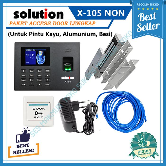 Jual Paket Access Door Solution X105 untuk pintu Kaca,Kayu, Alumunium ...