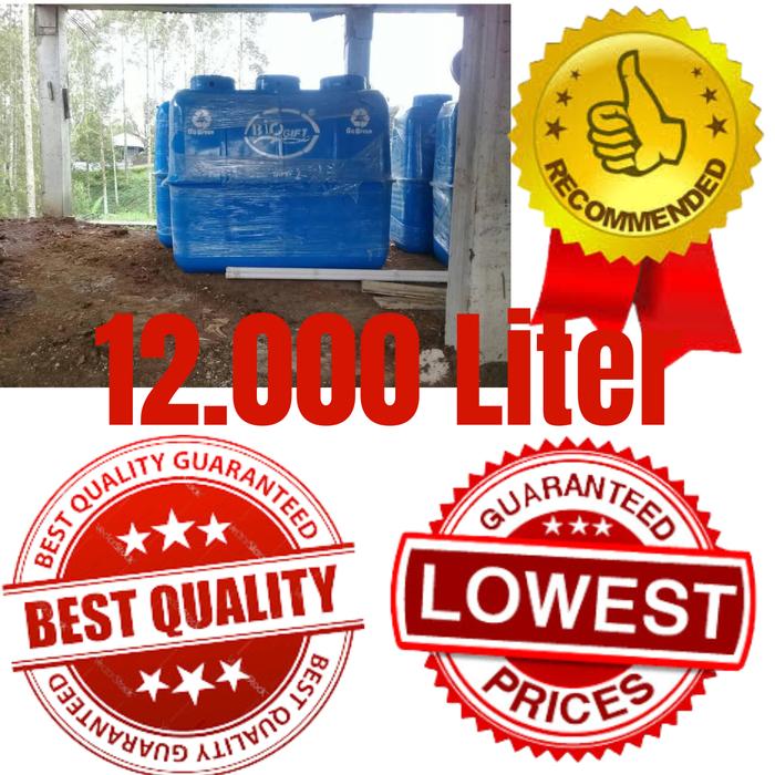 Jual septic tank biogift 12.000 liter,septic tank biotech 12.000 liter ...