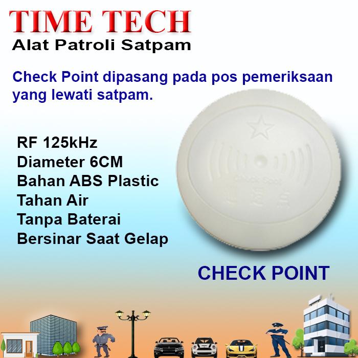 Jual TIME TECH Alat Patroli Satpam Check Point 125Khz - Jakarta Utara ...