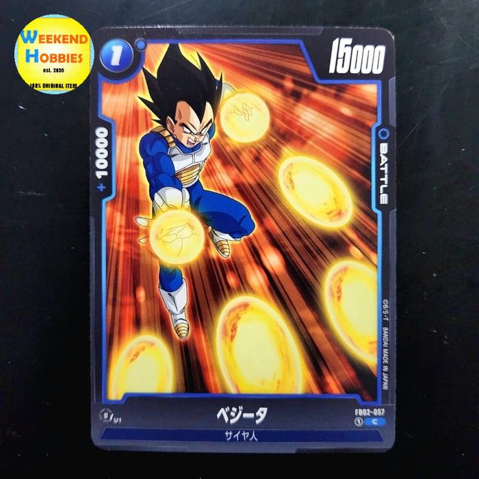 Jual Kartu Dragon Ball Fusion World Bejita / Vegita / Vegeta / Vegeta Super Saiyan / Vegeta ...