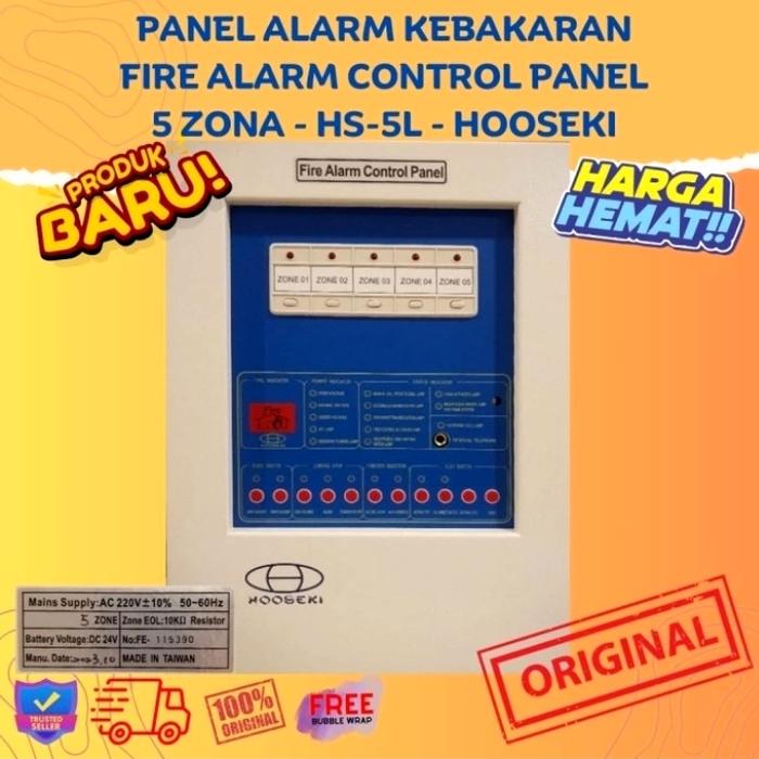 Jual Fire Alarm MCFA Control Panel Hooseki 5 Zone HS-5L Original - Jakarta Barat - Logam Mulia ...