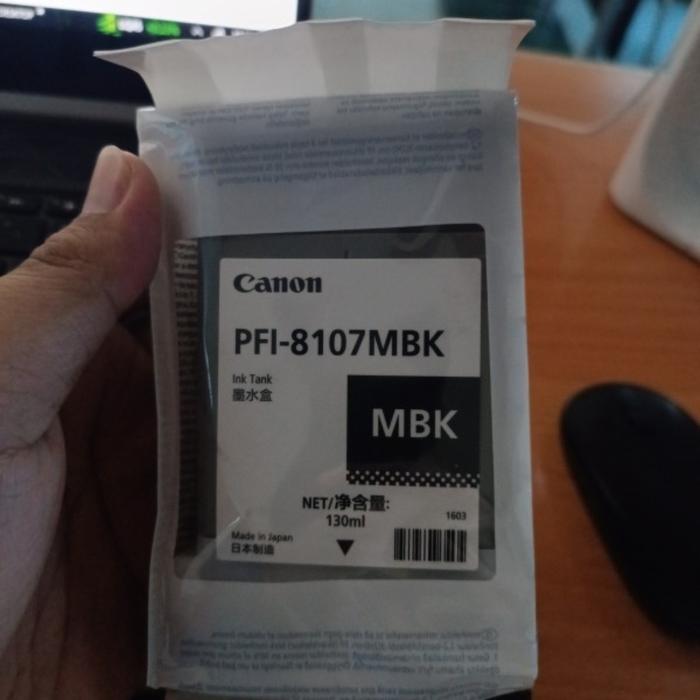 Jual tinta canon plotter pfi 8107 image original canon 650/671/750/771 ...