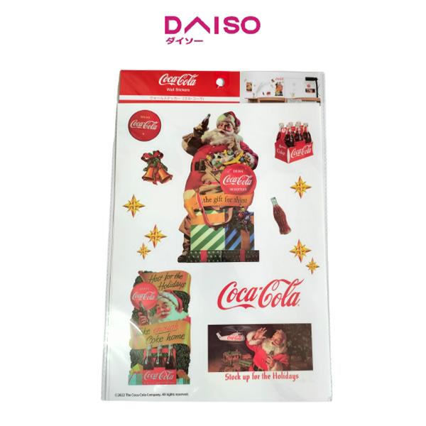 Jual Daiso Wall Stickers - Coca-Cola - Christmas - CC - Retro Santa ...