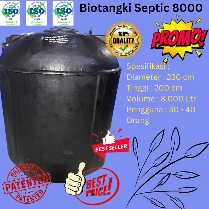 Jual Septic Tank bio 500 liter,Septic tank biotech 800 Liter, Septic ...