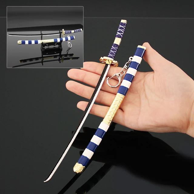 Jual MS Keychain Miniatur Pedang Zoro 26cm Logam Anime One Piece Shusui ...