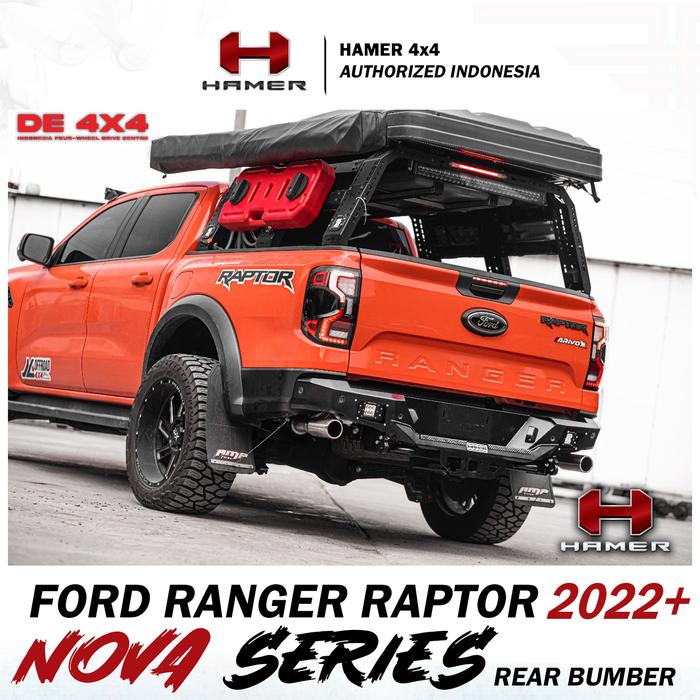 Jual HAMER Rear bumper Ford Ranger Raptor 2022+ Nova Series ORIGINAL ...