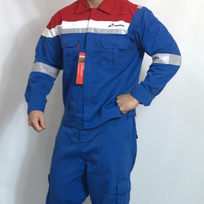 Jual Wearpack Pertamina Nomex Setelan Baju Celana / Two Piece Coverall ...