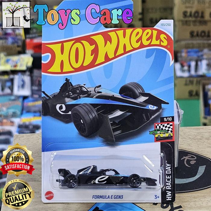 Jual Hot Wheels Formula E Gen3 Hitam 2024 Gen 3 F1 Race Car Original ...