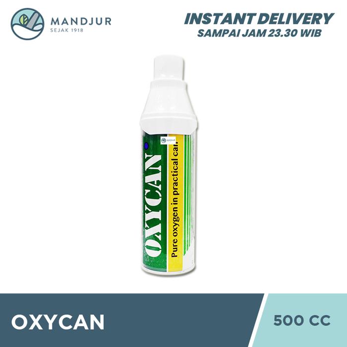 Jual Oxycan Green Kaleng 500 cc - Oxygen / Oksigen Portable - Jakarta ...