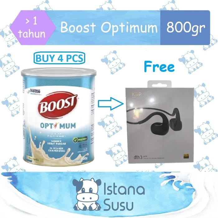 Jual Boost Optimum Susu Bubuk Kaleng 800gr - Kota Bekasi - Istana Susu ...